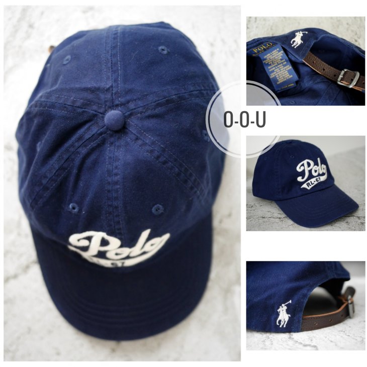 POLO RALPH LAUREN RL-67 CHINO BASEBALL CAP | O-O-U จำหน่ายสินค้าแฟชั่น